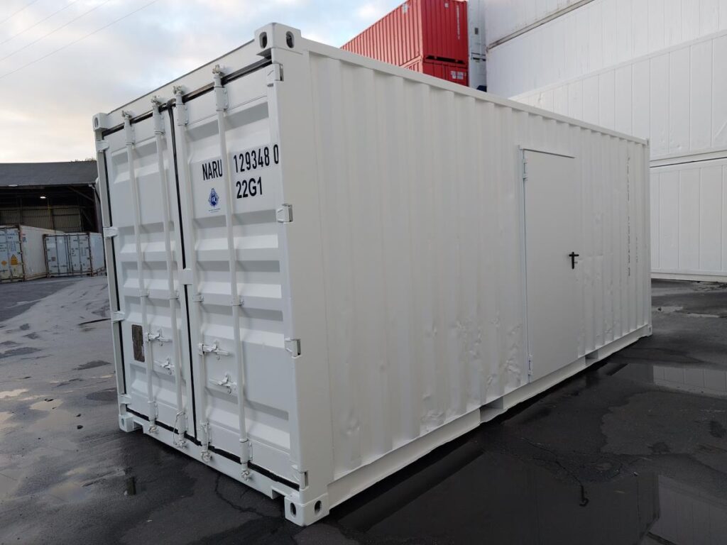 20 Fuss Seecontainer mit Seiteneingangstür NARU 129348-0 — MT Container ...