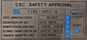 CSC Plakette – Bedeutung, Gültigkeit, Kaufen | MT Container GmbH