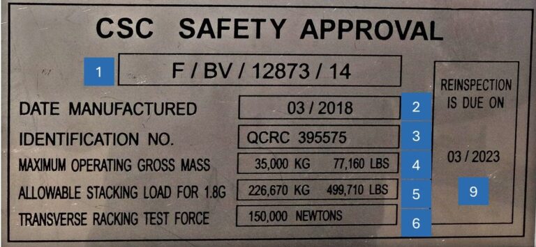 CSC Plakette – Bedeutung, Gültigkeit, Kaufen | MT Container GmbH